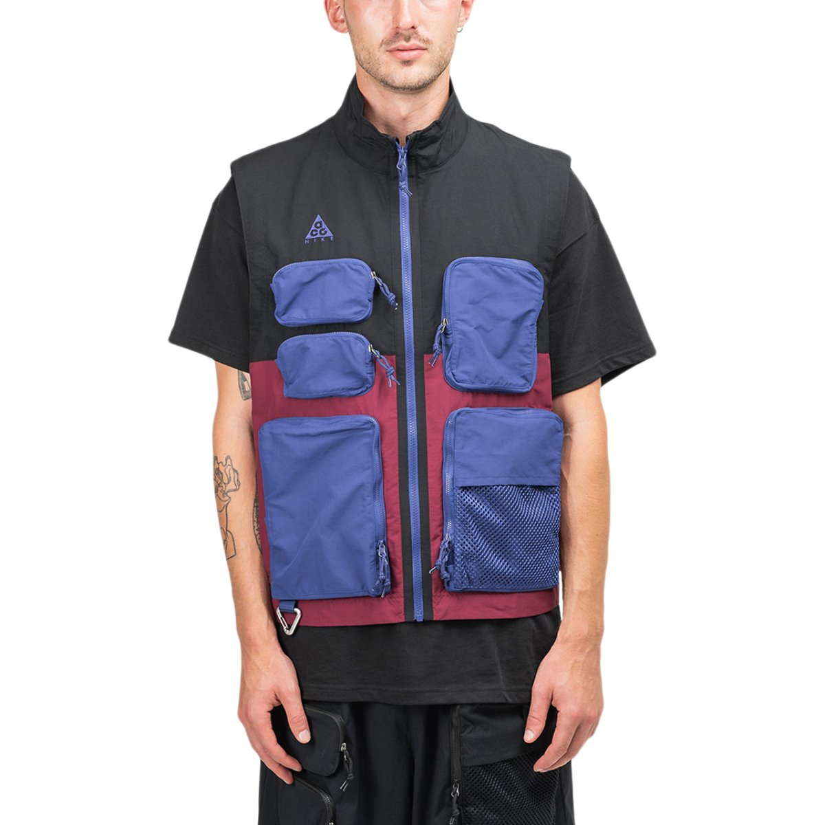 Nike ACG Vest (Schwarz / Rot / Blau) CW0835-010 - Allike Store
