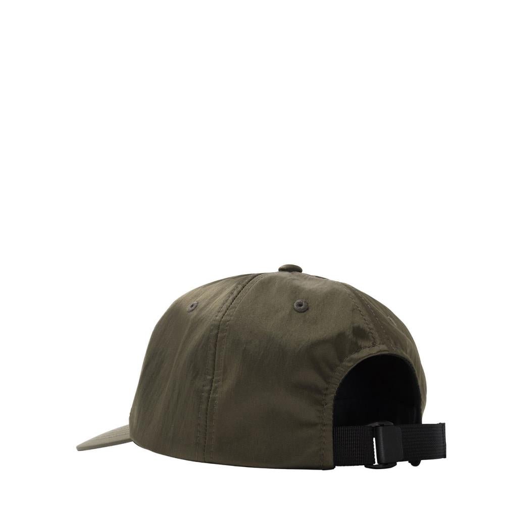 Stüssy Lined Nylon Low Pro Cap (Olive) 131928-0401 - Allike Store