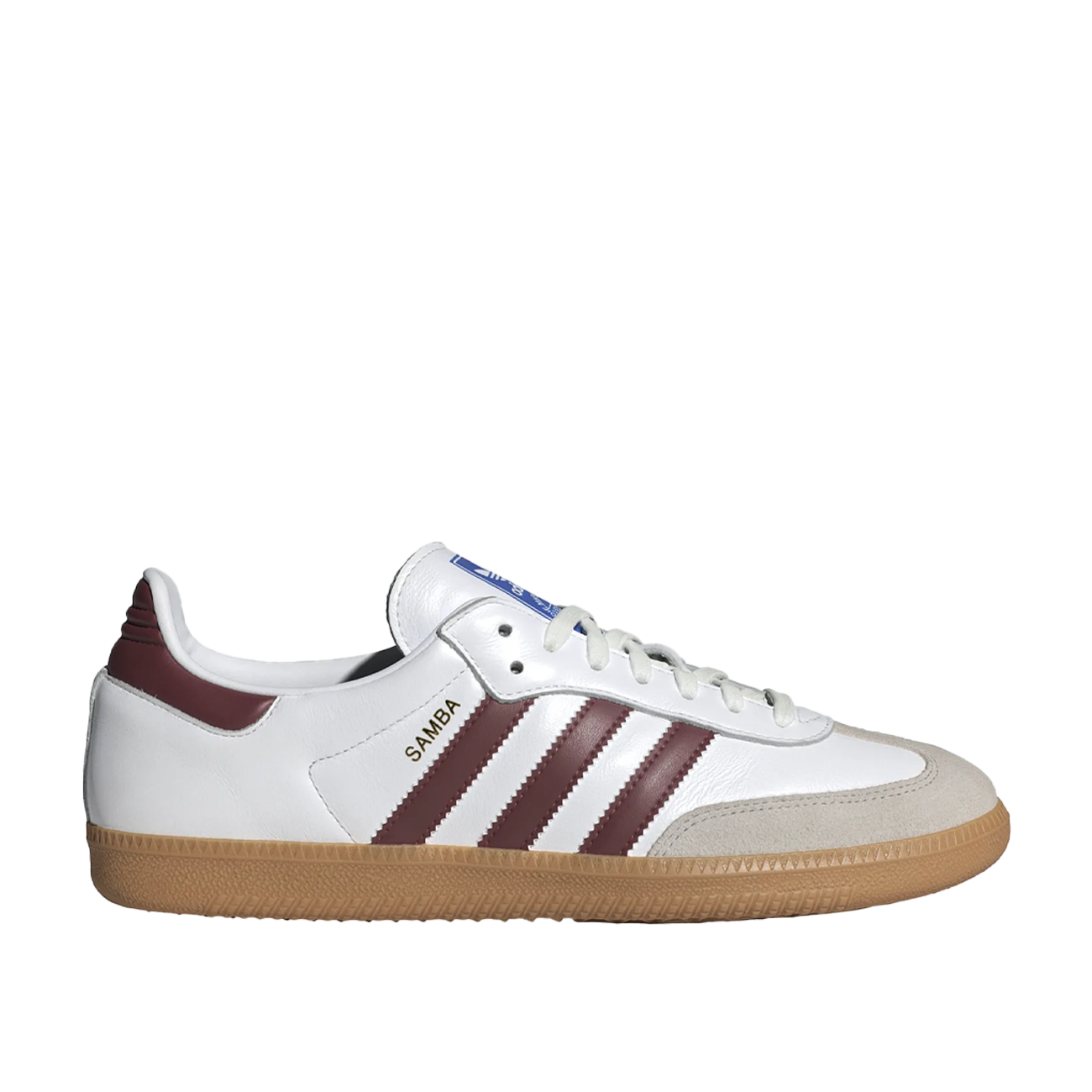 adidas Samba OG (Weiß / Dunkelrot) IF3813 - Allike Store