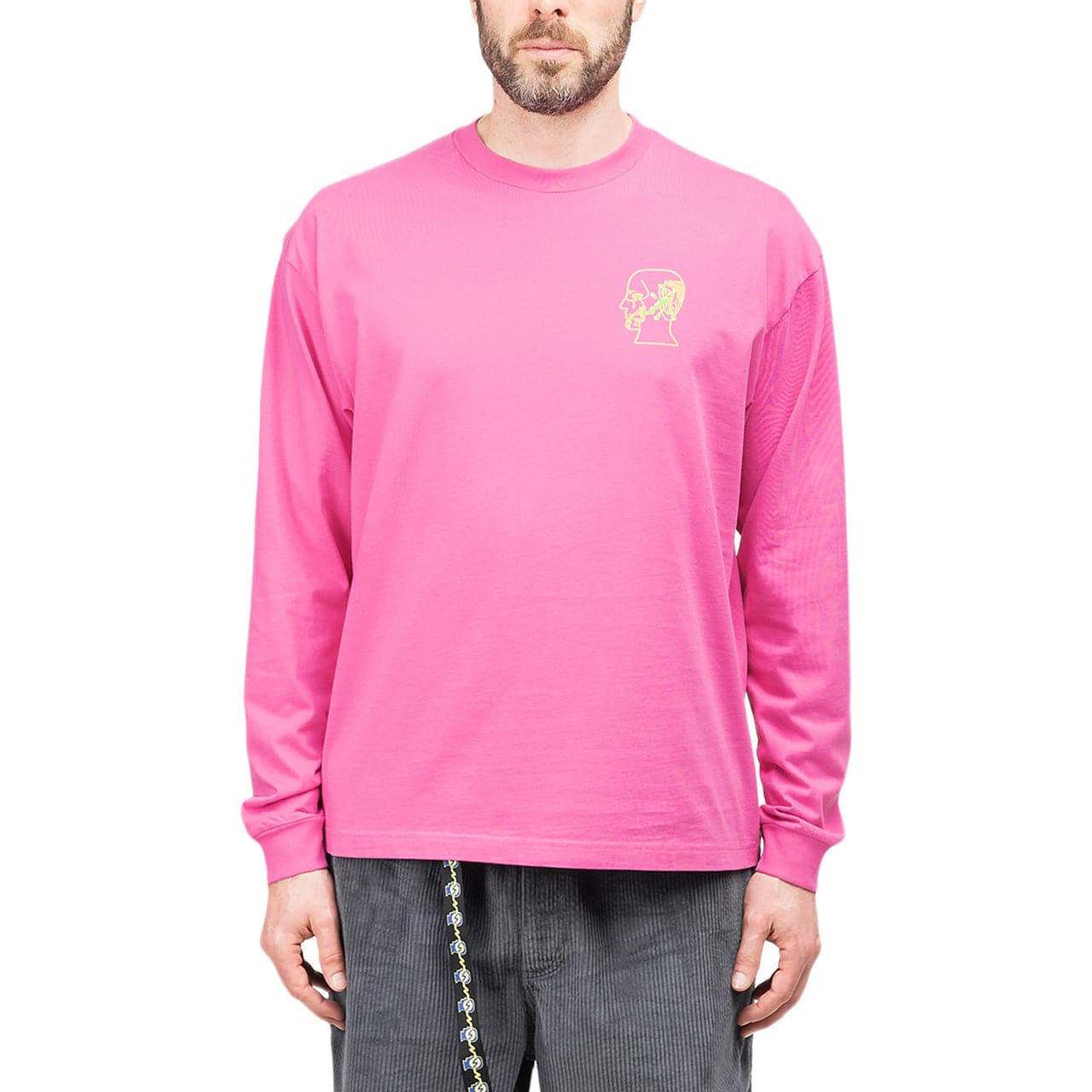 Brain Dead Goop Longsleeve (Pink) P21T01001667 - Allike Store