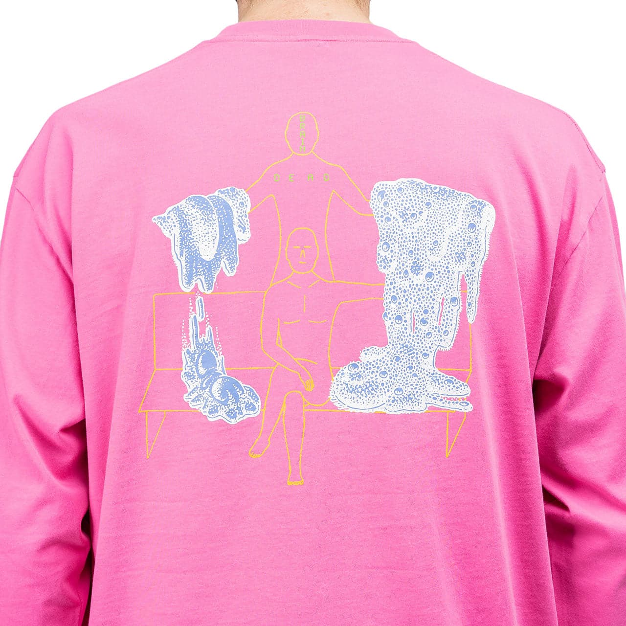 Brain Dead Goop Longsleeve (Pink) P21T01001667 - Allike Store