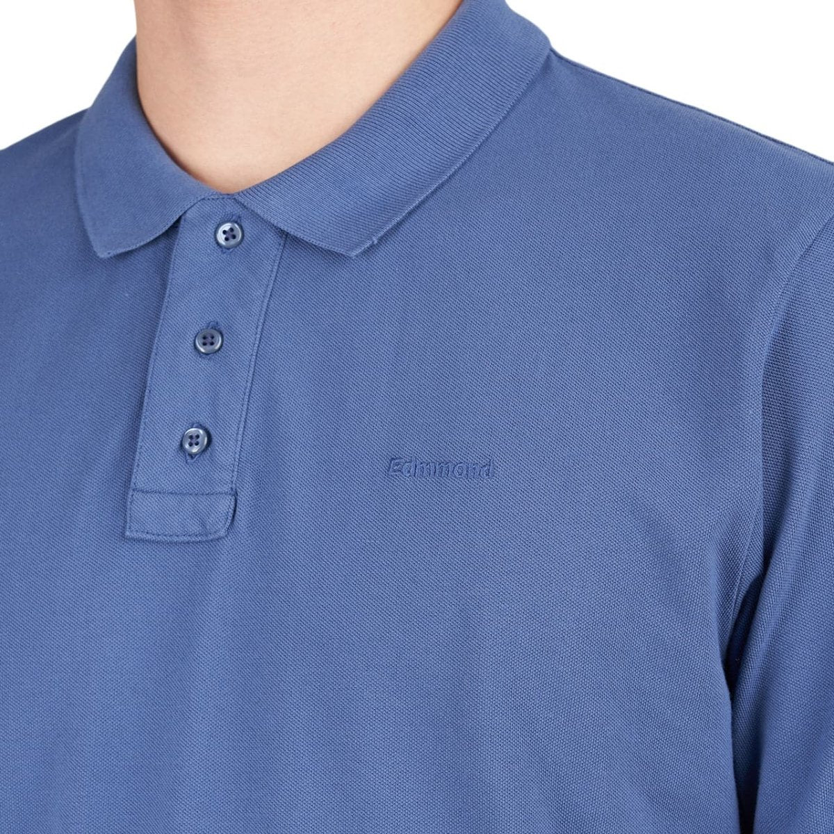 Edmmond Studios Ferry Polo Shirt (Blue) 122-20-02550 – Allike Store