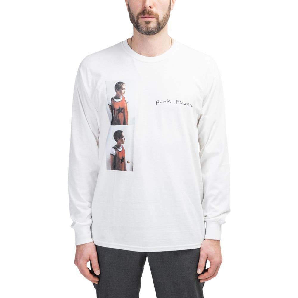 Flagstuff x Larry Clark Longsleeve (Weiß) 19AW-FSXLC-05-WHITE - Allike Store