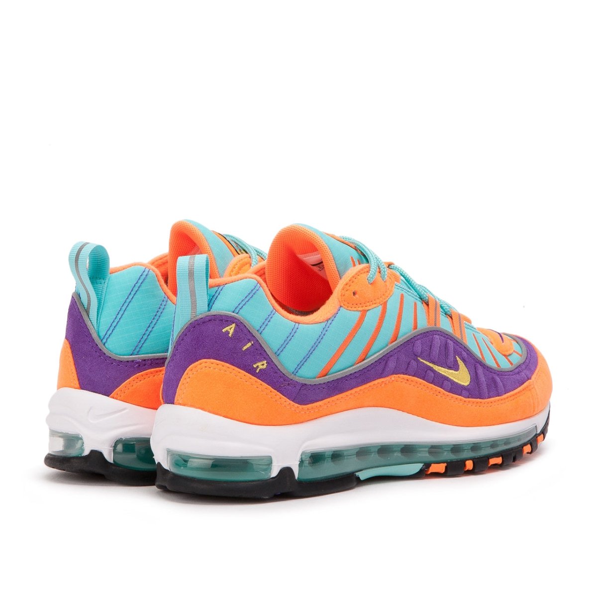 Nike Air Max 98 QS 'Cone' (Türkis / Violet / Orange) 924462-800 ...