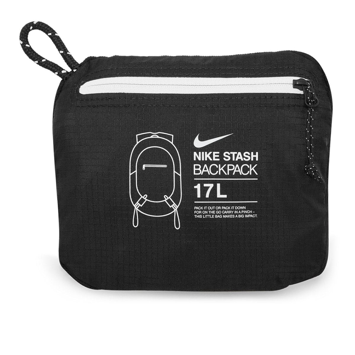 Nike Stash Backpack (Black / White) - DB0635-01 – Allike Store