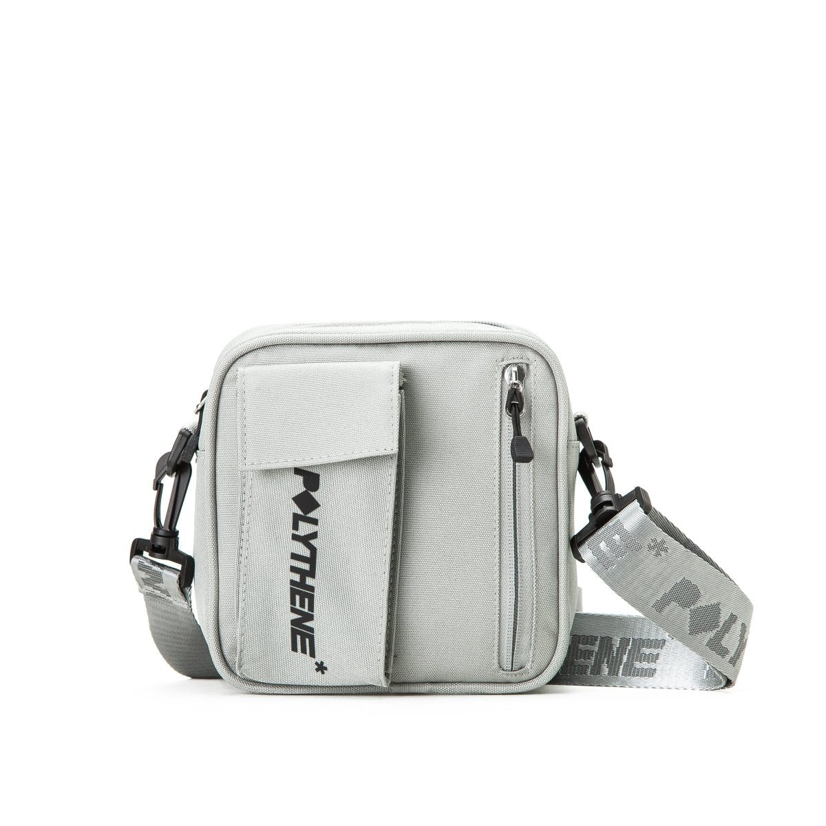 Polythene* Optics Cross Body Bag (Grey / Black) PO-BAG-01-BLK-GRY ...