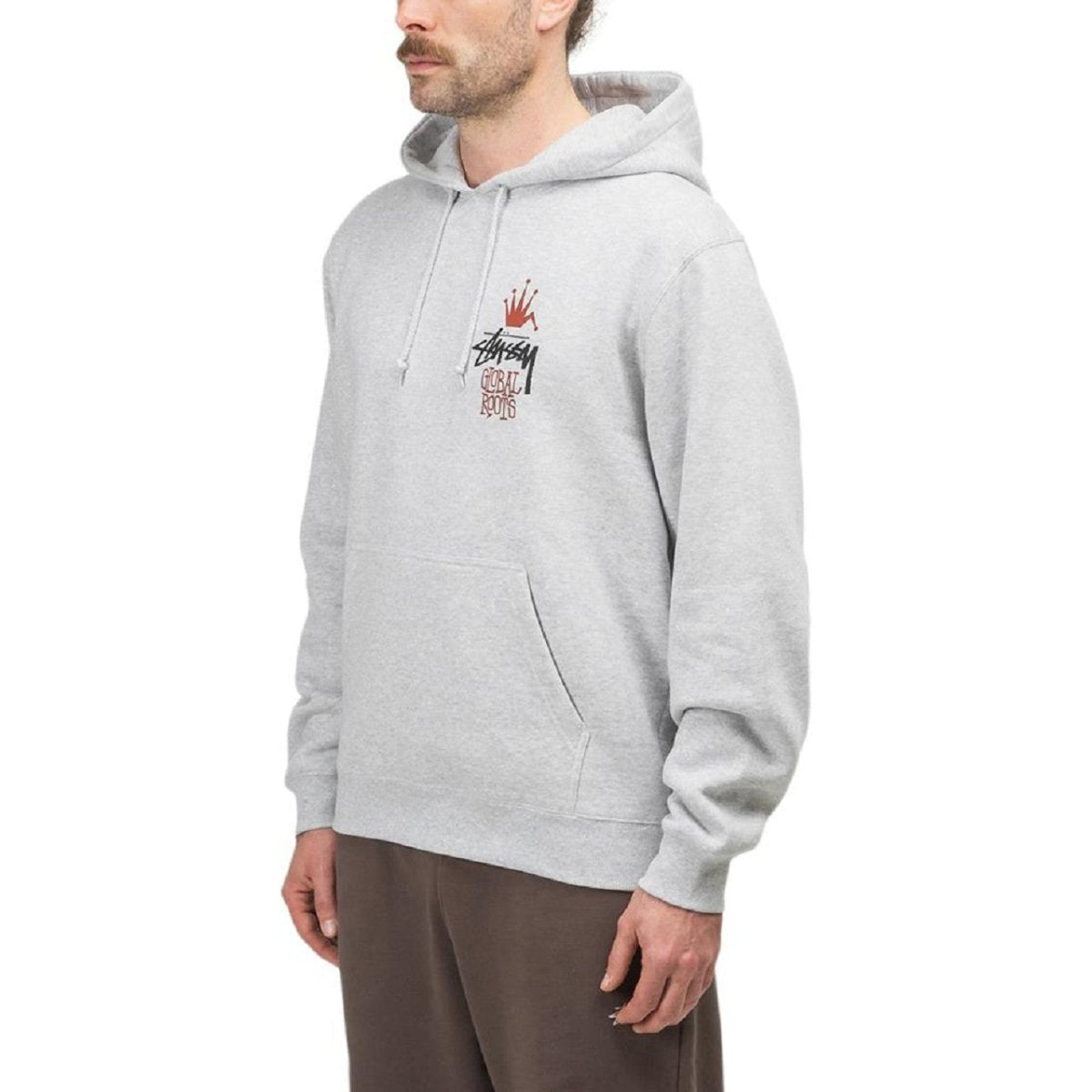 Stüssy Global Roots Hoodie (Grey) 1924622-0062 – Allike Store