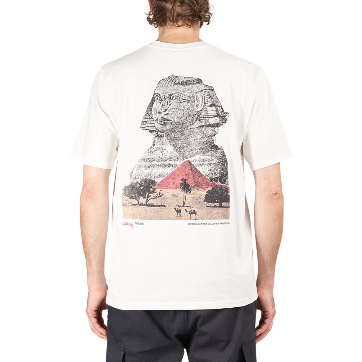 Stüssy Sphinx Pig. Dyed Tee (White)-1904752-1002 – Allike Store