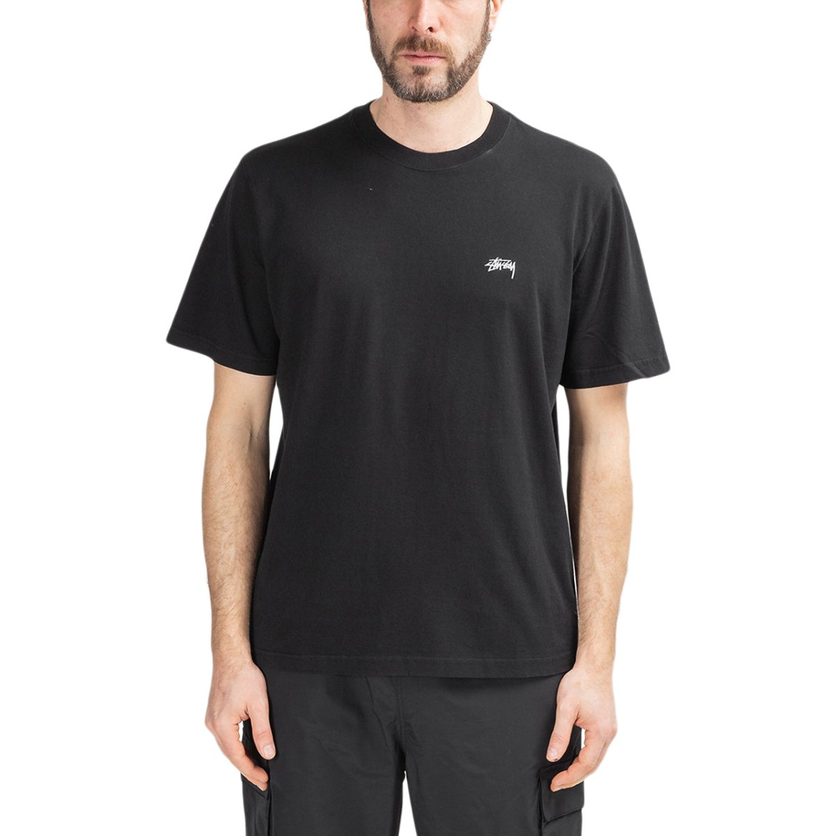 Stüssy Stock Logo Tee (Schwarz) 1140194-0001 - Allike Store
